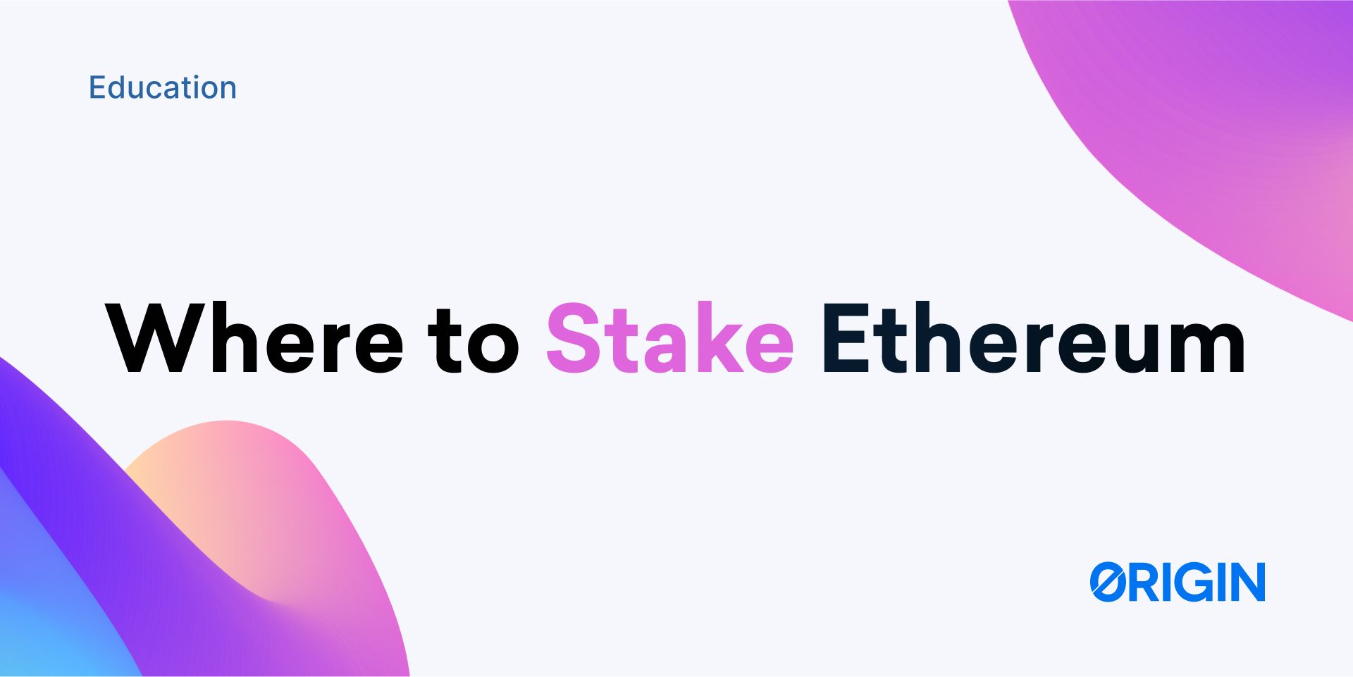 3 Best Ethereum Staking Options In 2024 3 Best Ethereum Staking Options In 2024