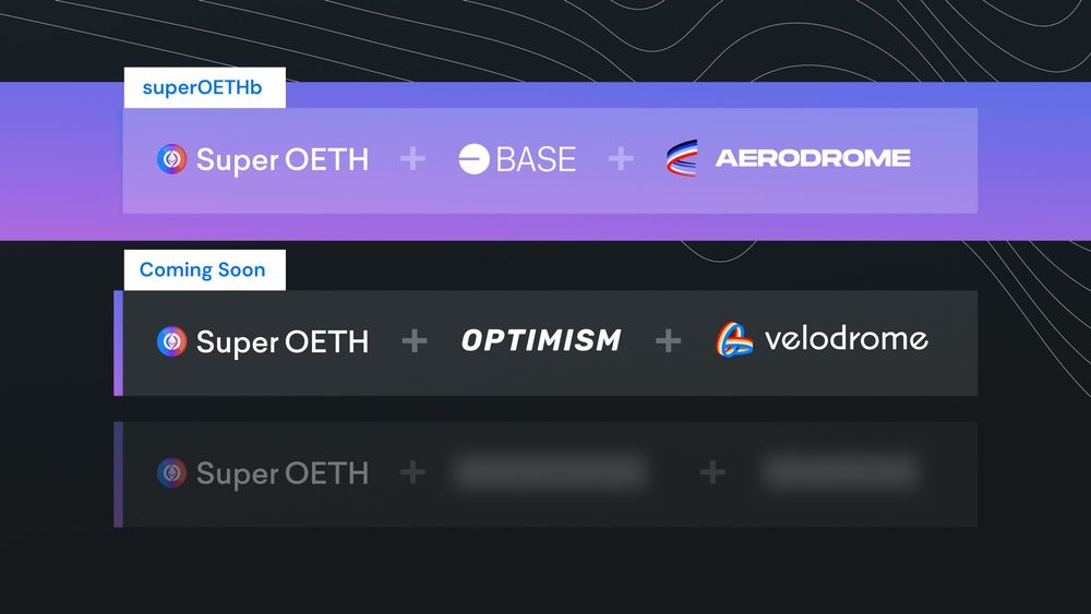 ¡Super OETH y OGN ya están disponibles en Base!